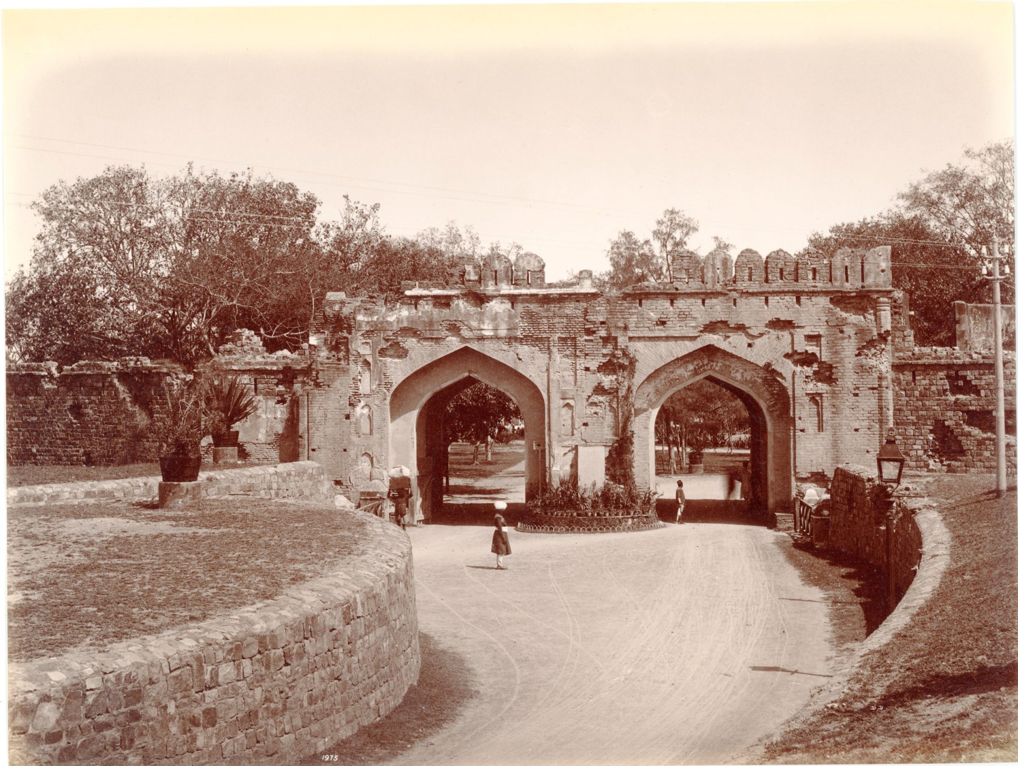 [Photo.13/(020)] The Kashmiri Gate, Delhi - Royal Asiatic Society ...